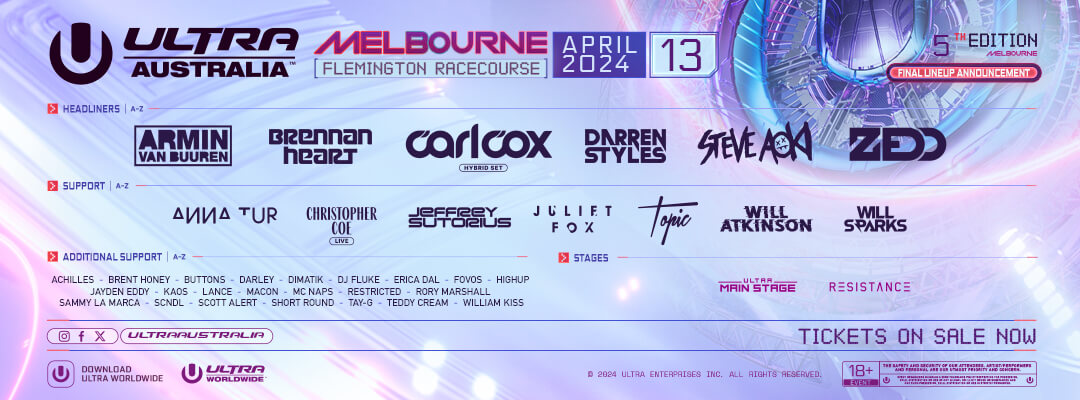Home - Ultra Australia April 12 & 13, 2024